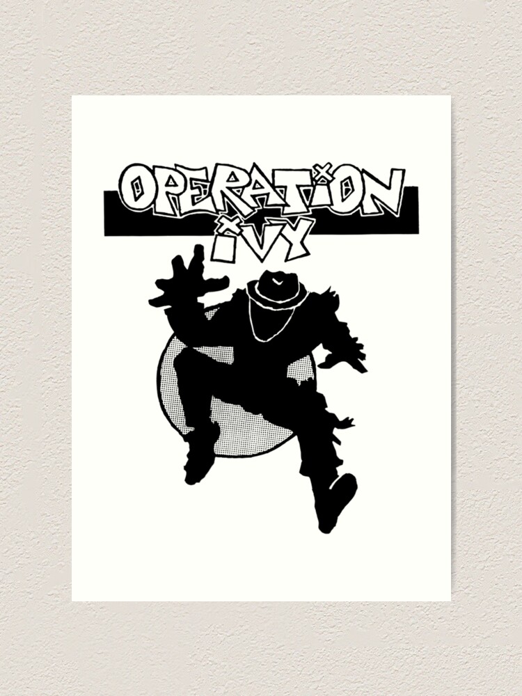 "Operation Ivy - Ska Man Logo - Official Merchandise" Art Print for ...