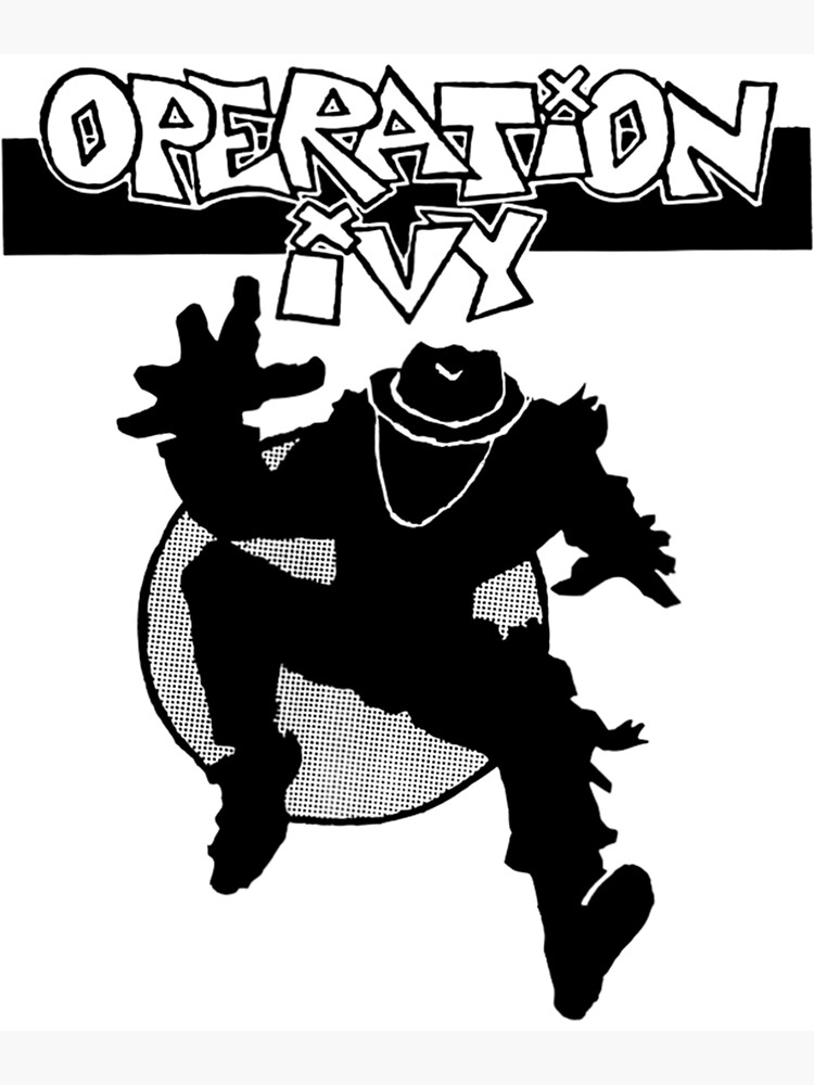 "Operation Ivy - Ska Man Logo - Official Merchandise" Art Print for ...