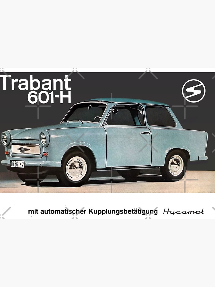 "TRABANT 601 - BROCHURE" Poster for Sale by ThrowbackM3 | Redbubble