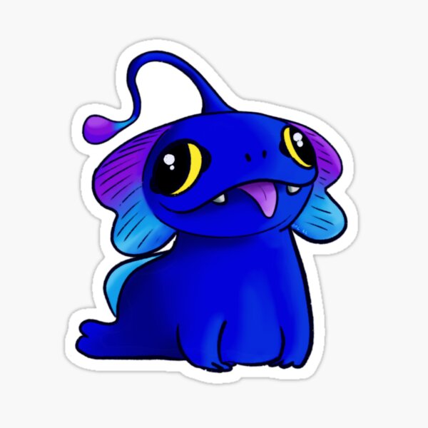 "the sea beast,blue the sea beast" Sticker for Sale by Tubbo-zid ...