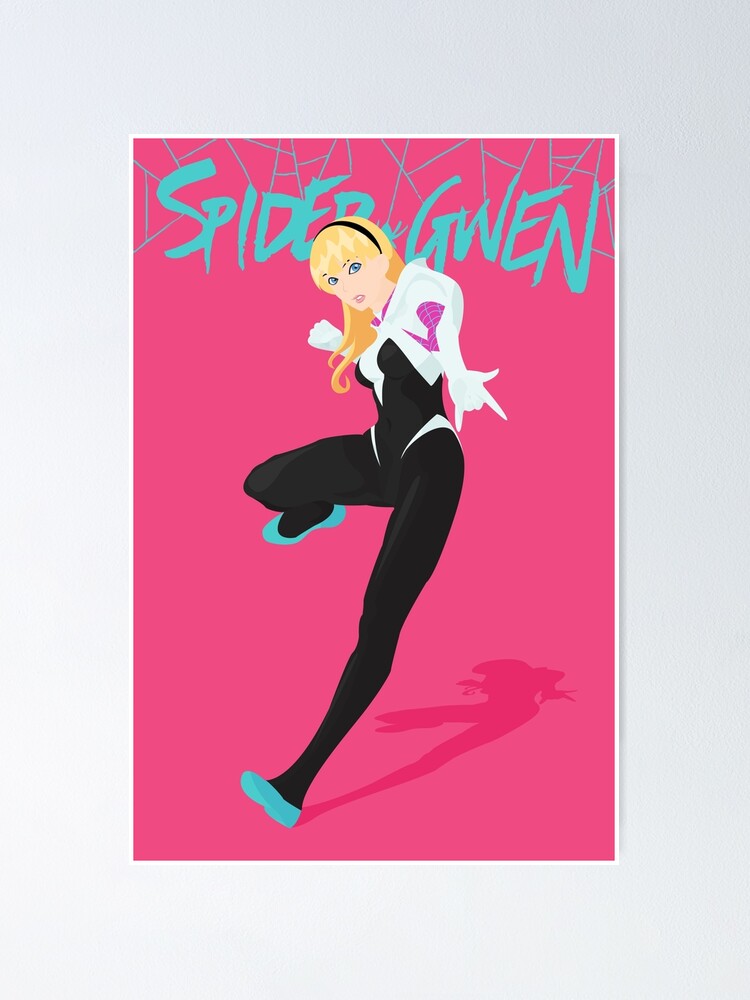 "Spider-Gwen" Poster by Cephalophane | Redbubble