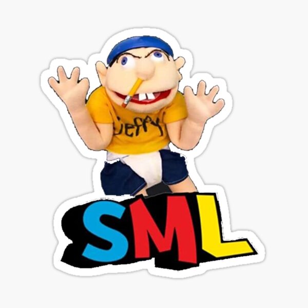 "Sml Jeffy Puppet" Sticker for Sale by Randolph0 | Redbubble
