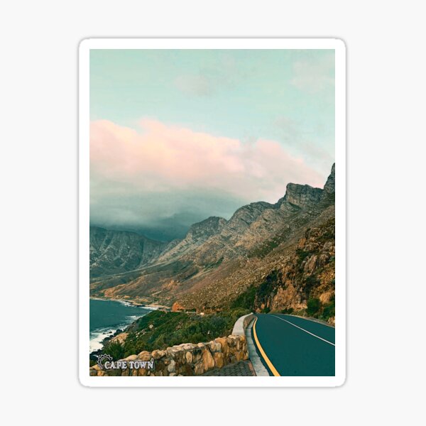 "Cape Town South Africa City" Sticker for Sale by PostersStickers ...