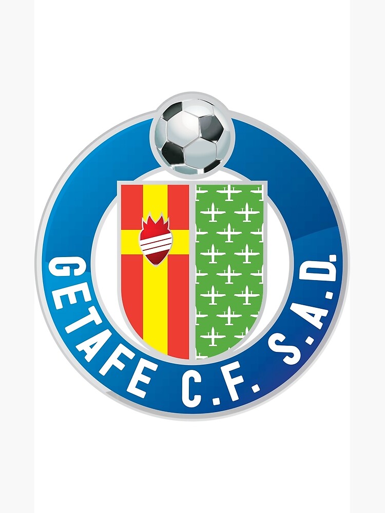 "Getafe CF#0030ff#ef3c3021" Poster for Sale by aldricalison | Redbubble