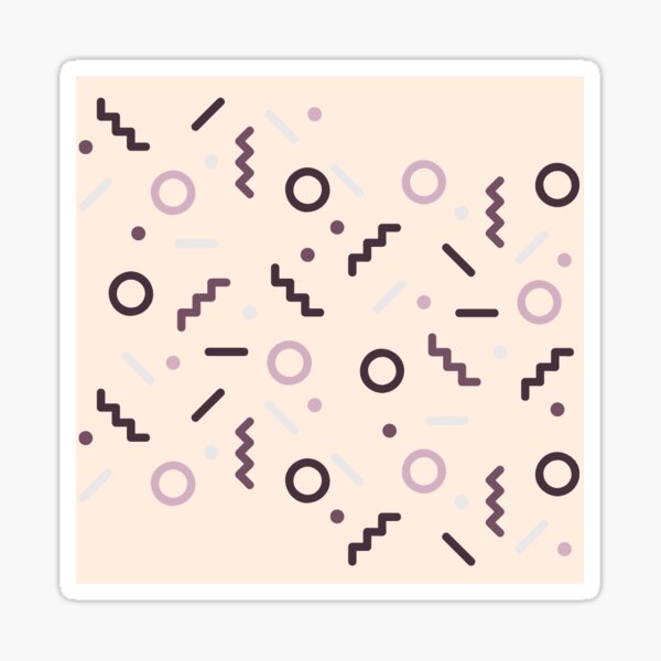 "Wave Pattern" Sticker for Sale by Alvarendra | Redbubble