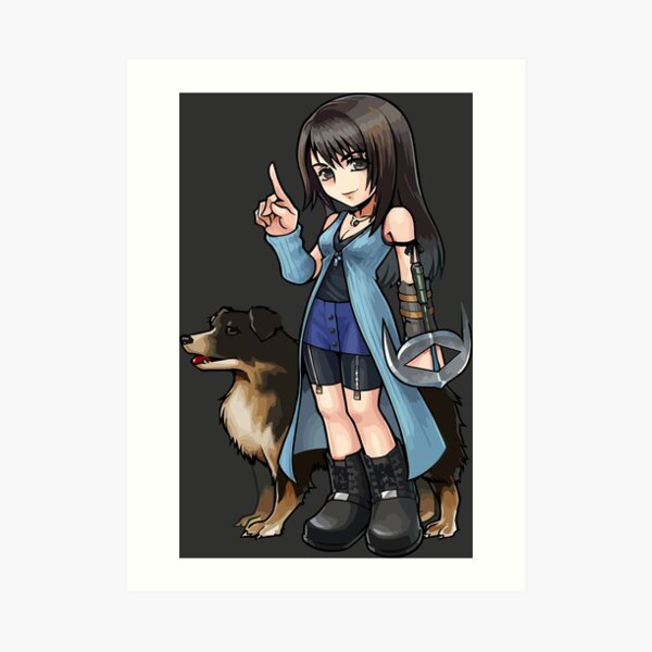 "Final Fantasy VIII Rinoa-Heartilly" Art Print for Sale by dagoberto88 ...