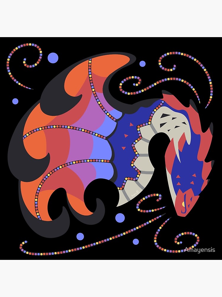 "Namielle Monster Hunter design" Poster for Sale by Amayensis | Redbubble