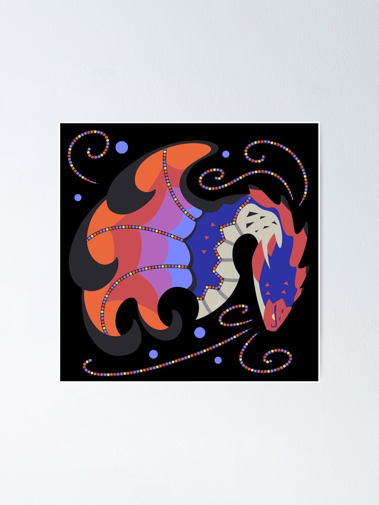 "Namielle Monster Hunter design" Poster for Sale by Amayensis | Redbubble