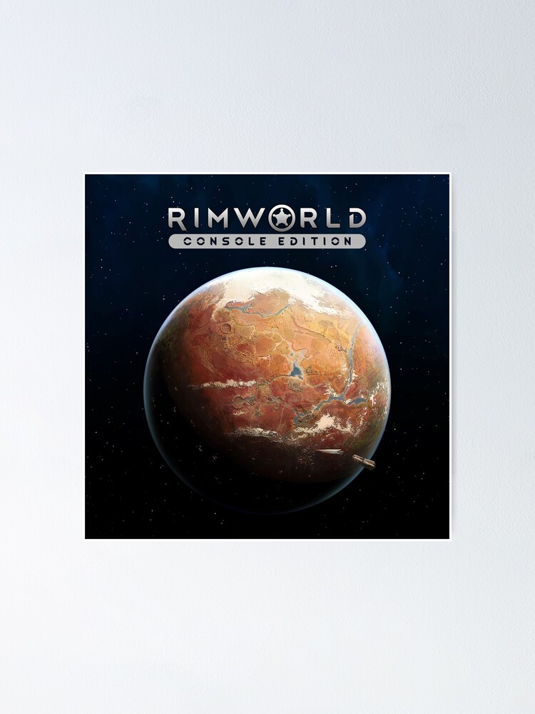 "RimWorld Console Edition" Poster for Sale by nicotreutel | Redbubble