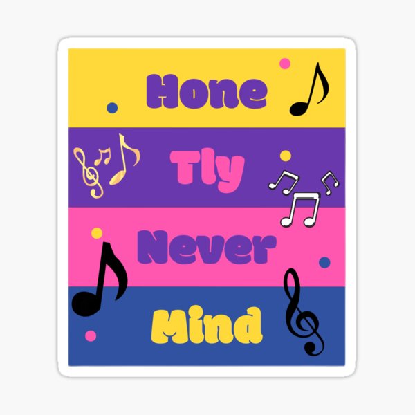 "Honestly nevermind " Sticker for Sale by shoppingvalley | Redbubble