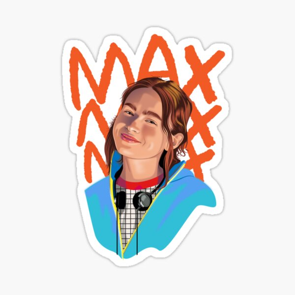 "Max Mayfield Stranger Things " Sticker for Sale by LynDailey68 | Redbubble