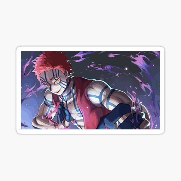 "Akaza Demon Slayer" Sticker for Sale by Erickadrianna | Redbubble