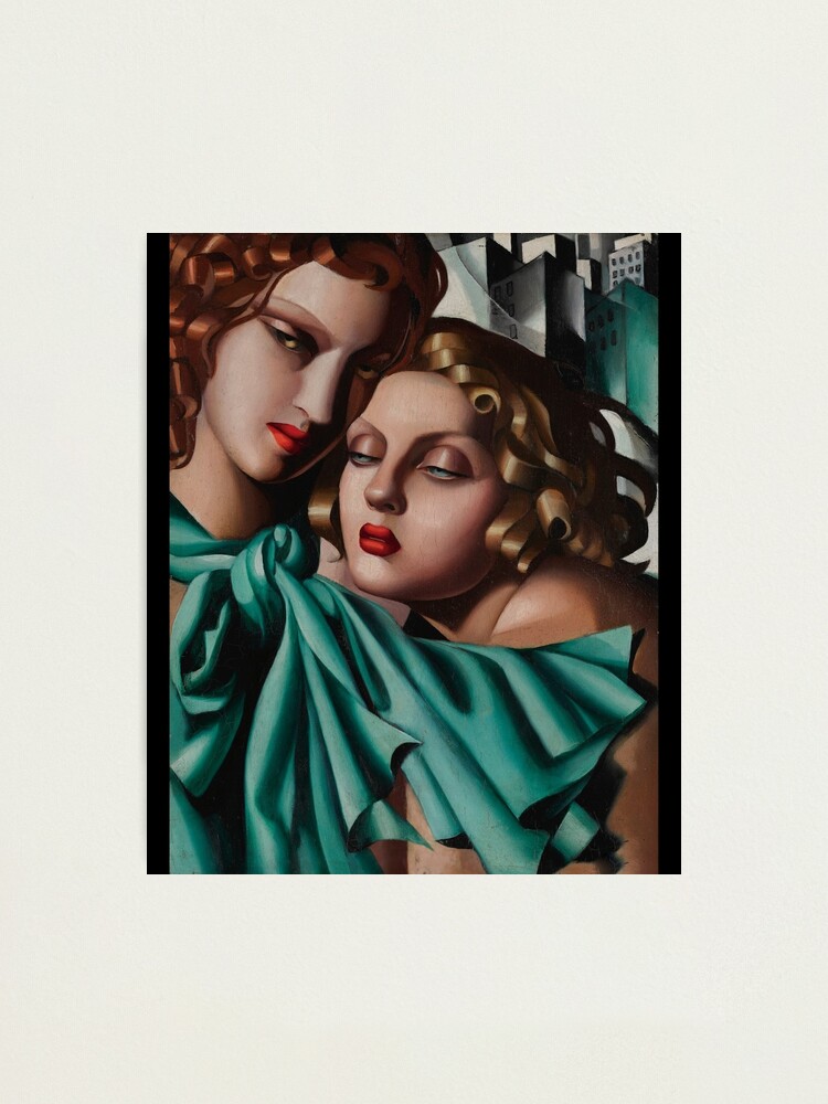 " High Resolution Tamara de Lempicka Kizette en Rose 1926 Classic T ...