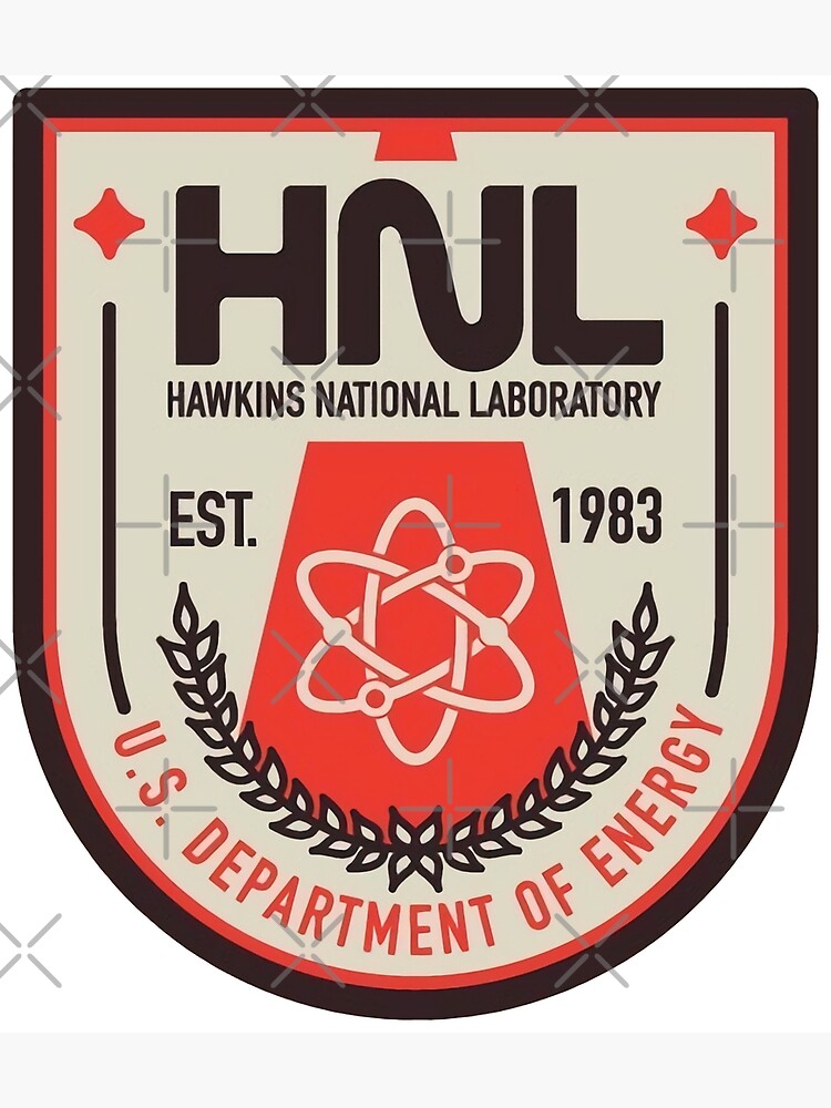 "Hawkins National Laboratory" Poster by MangaCortaTees | Redbubble