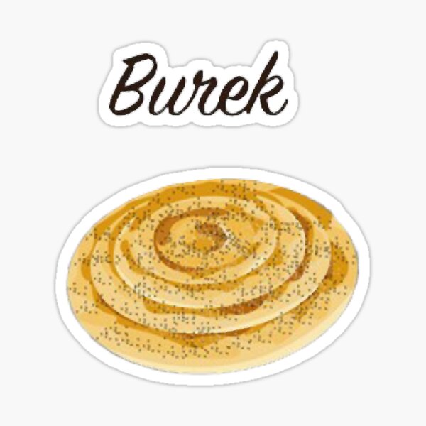 "BOREK" Sticker for Sale by XKawaiiCutieXs | Redbubble