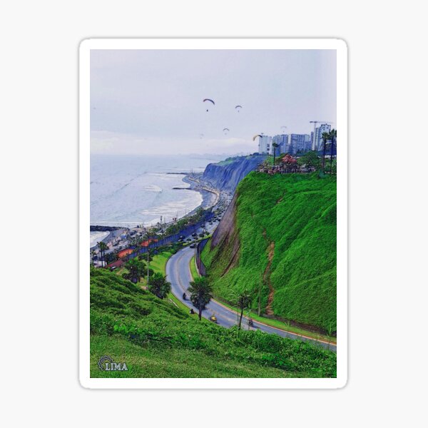 "Lima Peru City" Sticker for Sale by PostersStickers | Redbubble