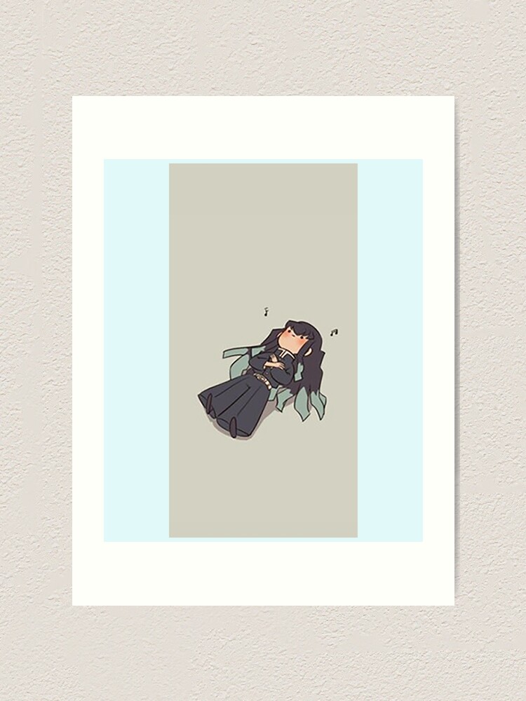 "Demon Slayer - Muichiro Tokito Sticker" Art Print for Sale by ...