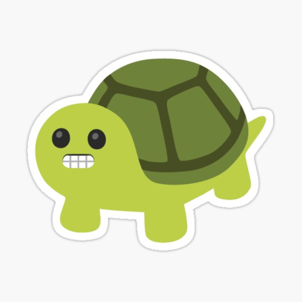 "Oh No Turtle" Sticker for Sale by ColumnCorp | Redbubble