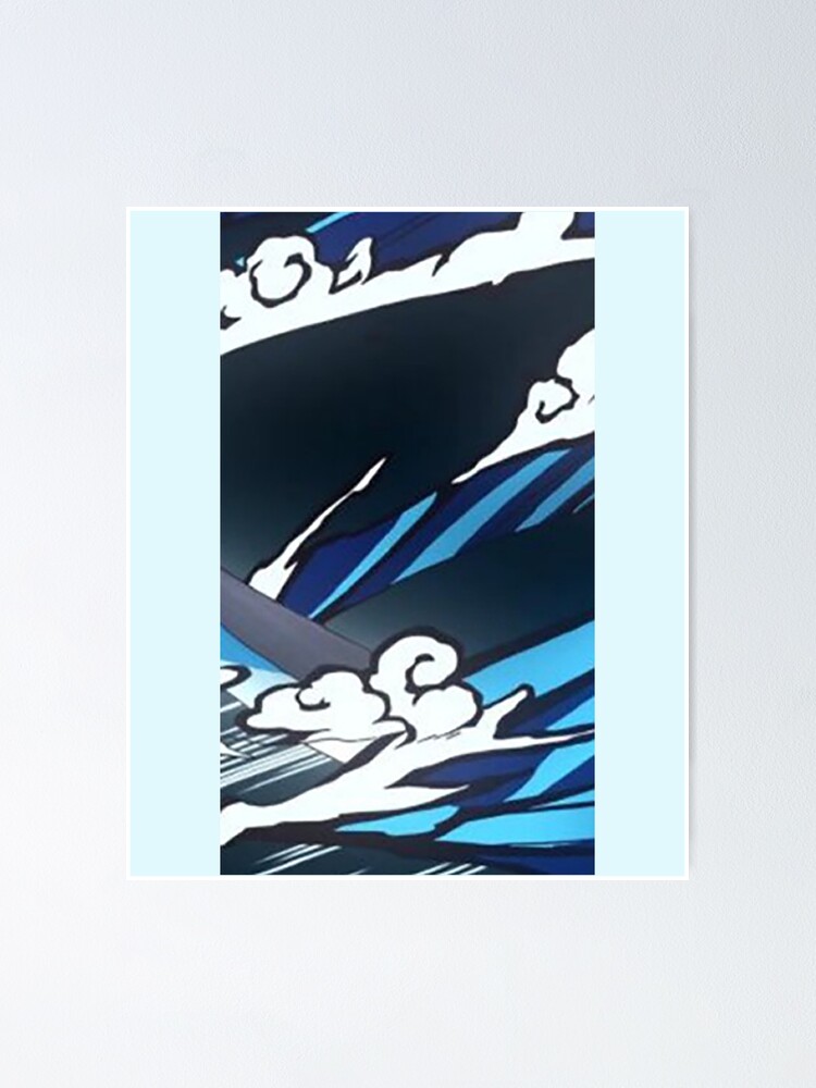 "Demon Slayer - Water Breathing " Poster for Sale by Erickadrianna ...