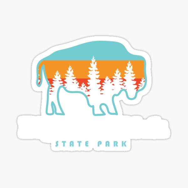 "Big Bone Lick State Park Kentucky Bison Fossils" Sticker for Sale by ...