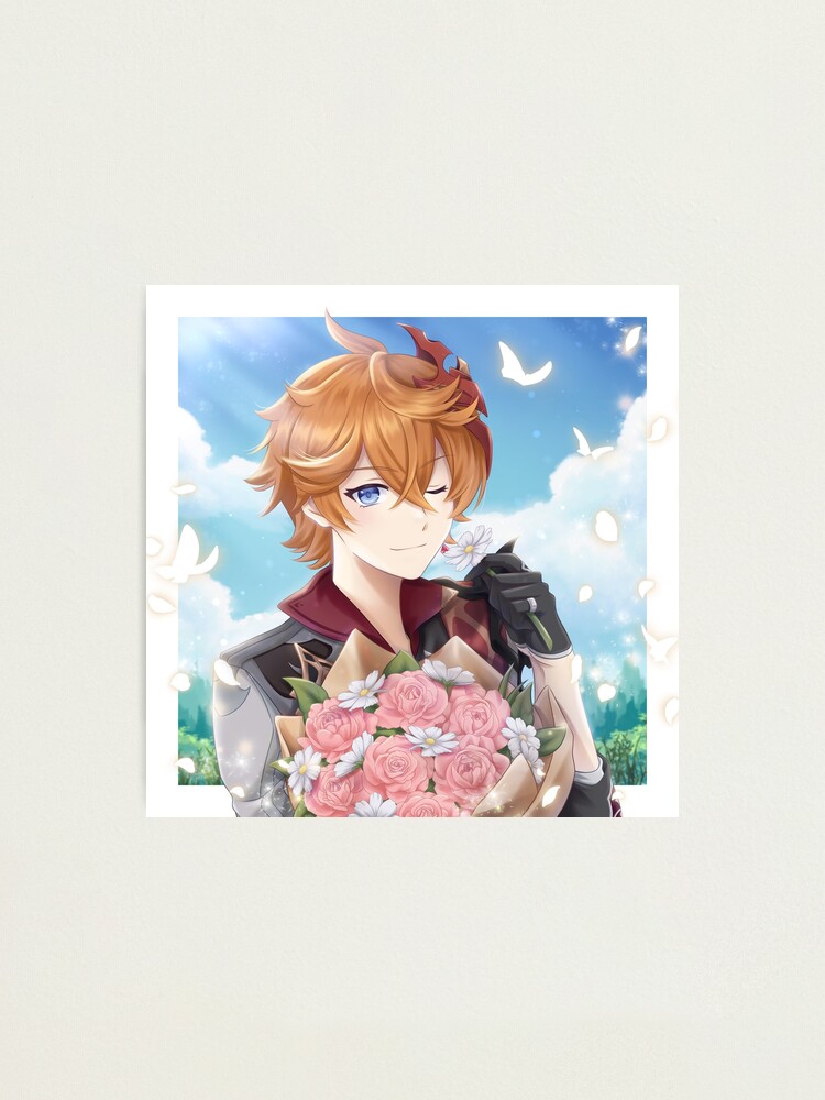 "Childe - Genshin Impact Fan-Made Birthday" Photographic Print for Sale ...