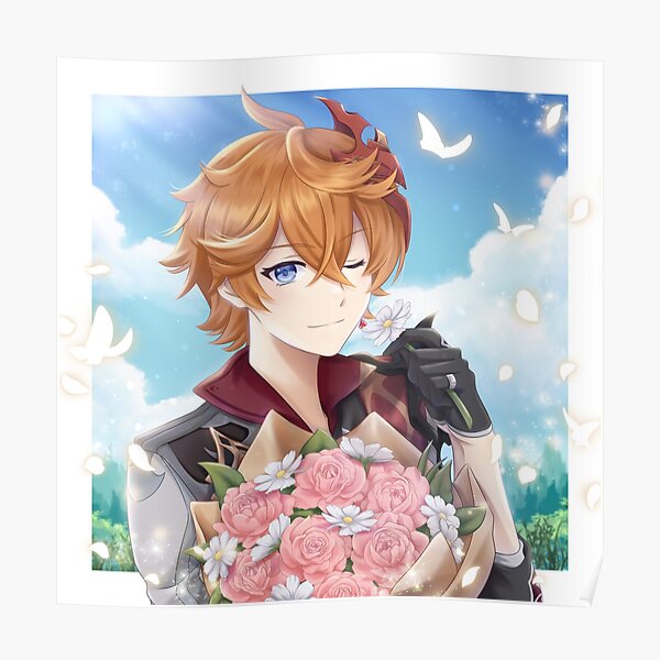 "Childe - Genshin Impact Fan-Made Birthday" Poster for Sale by asami-ch ...