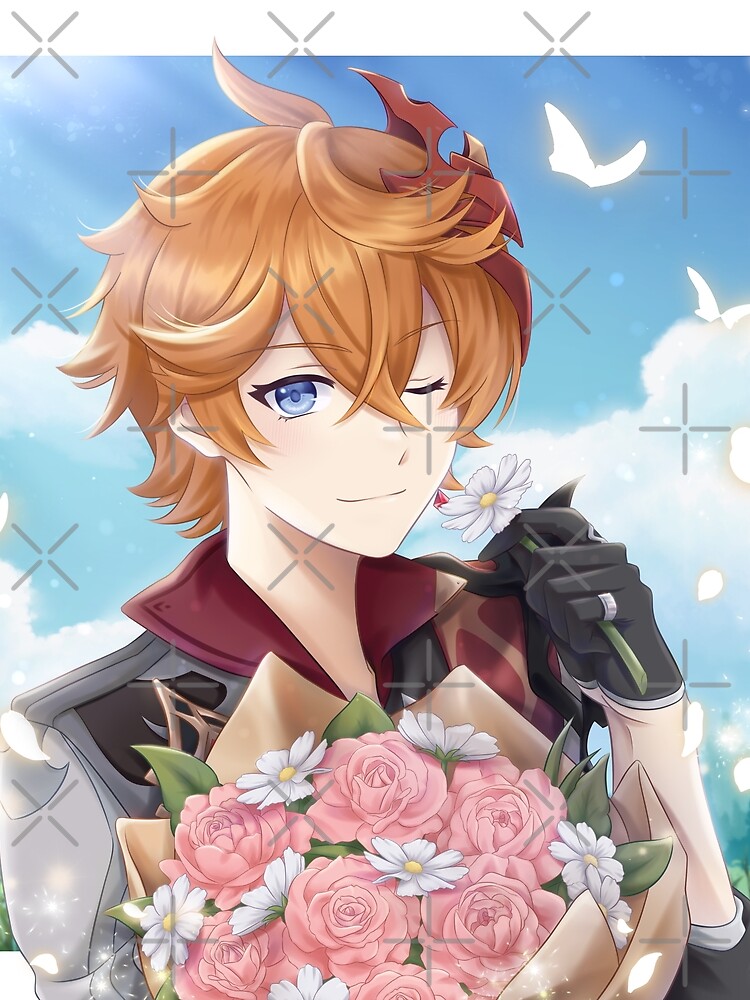 "Childe - Genshin Impact Fan-Made Birthday" T-shirt for Sale by asami ...