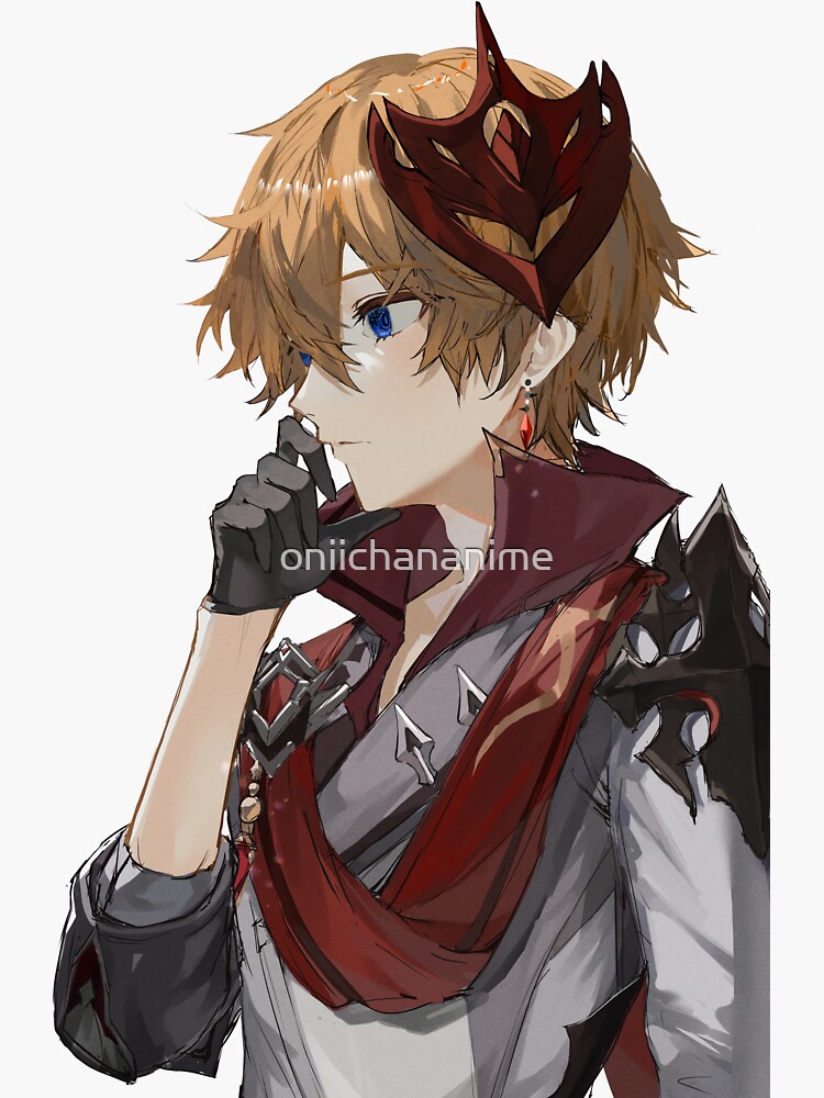 "Tartaglia Genshin Impact" Sticker for Sale by oniichananime | Redbubble