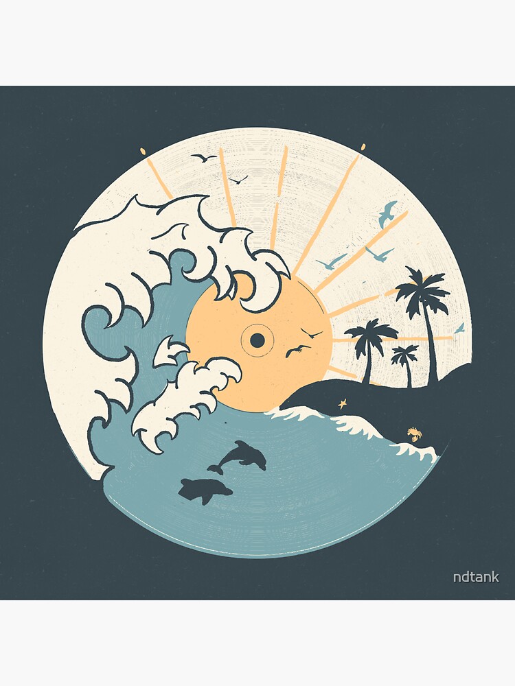 "OCN LP..." Sticker for Sale by ndtank | Redbubble