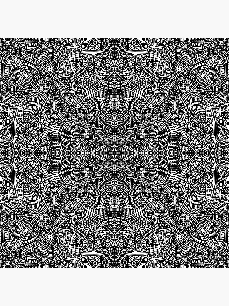"Zentangle " Poster for Sale by eseasea | Redbubble