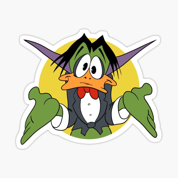 "Count Duckula Shrug" Sticker for Sale by Jnissley | Redbubble