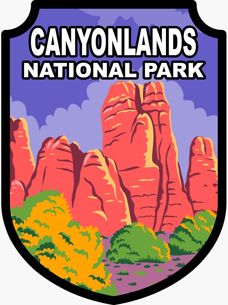 "Canyonlands National Park Utah" Sticker for Sale by KWJphotoart ...
