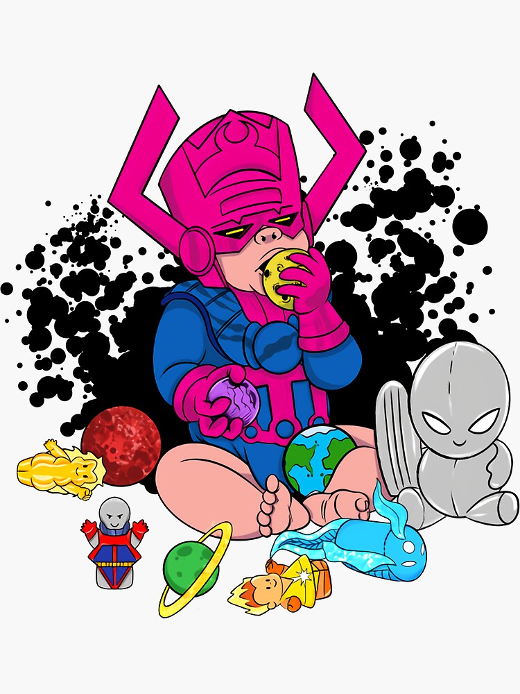 "Galactus Baby Food/Design For Men and Women" Sticker for Sale by ...
