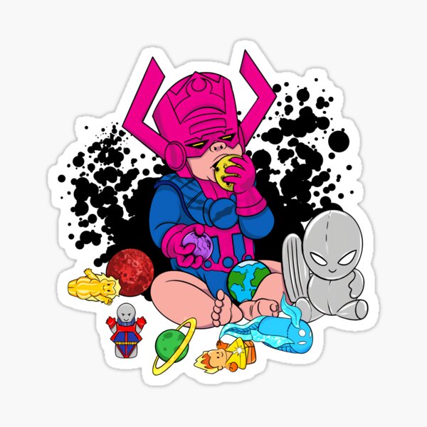 "Galactus Baby Food/Design For Men and Women" Sticker for Sale by ...