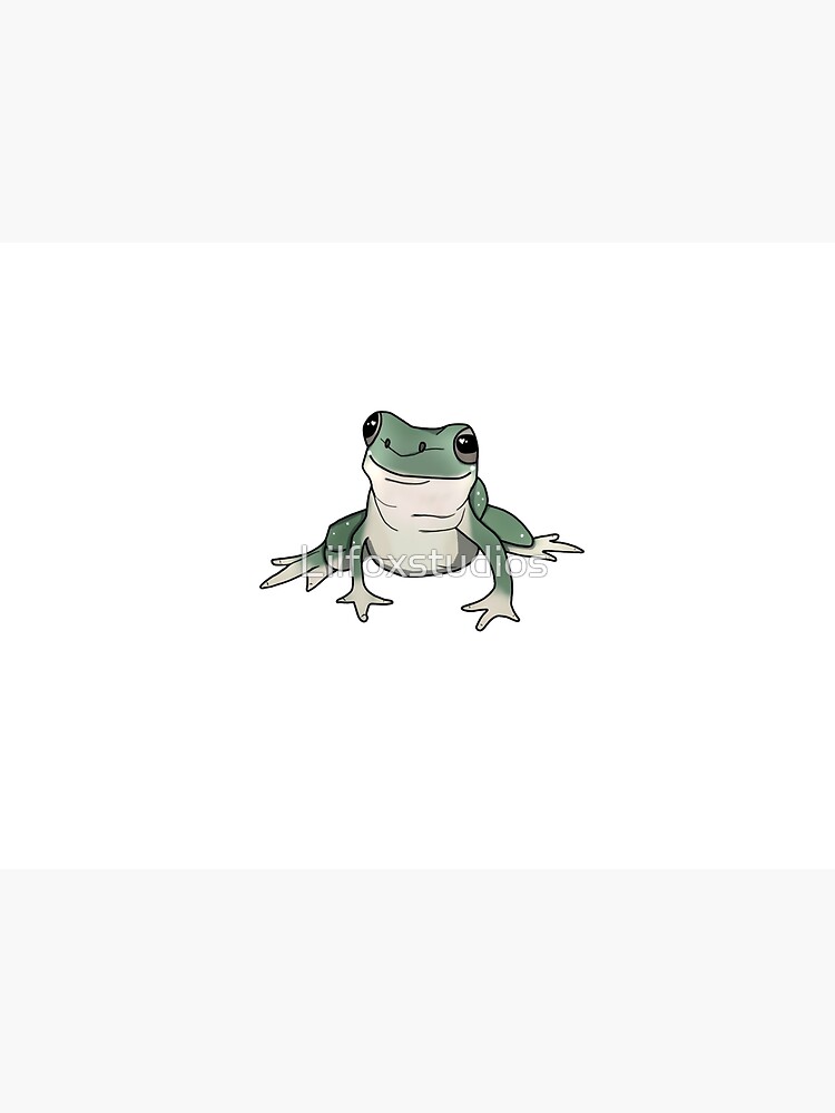 "Whites tree frog, snowflake Frog " Sticker for Sale by Lilfoxstudios ...