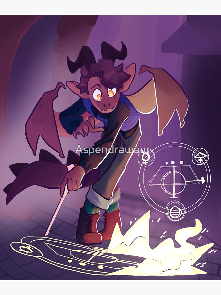 "Drakken the alchemist " Sticker for Sale by InspiredDrawAW | Redbubble