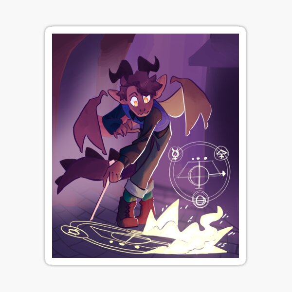 "Drakken the alchemist " Sticker for Sale by InspiredDrawAW | Redbubble