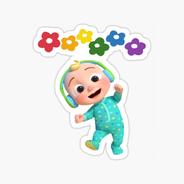 "cocomelon nursery rhymes" Sticker for Sale by CraZyFire | Redbubble