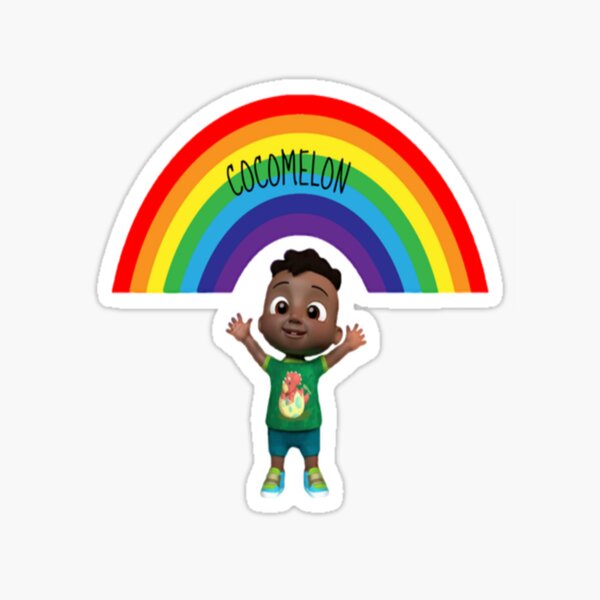 "cocomelon nursery rhymes" Sticker for Sale by CraZyFire | Redbubble