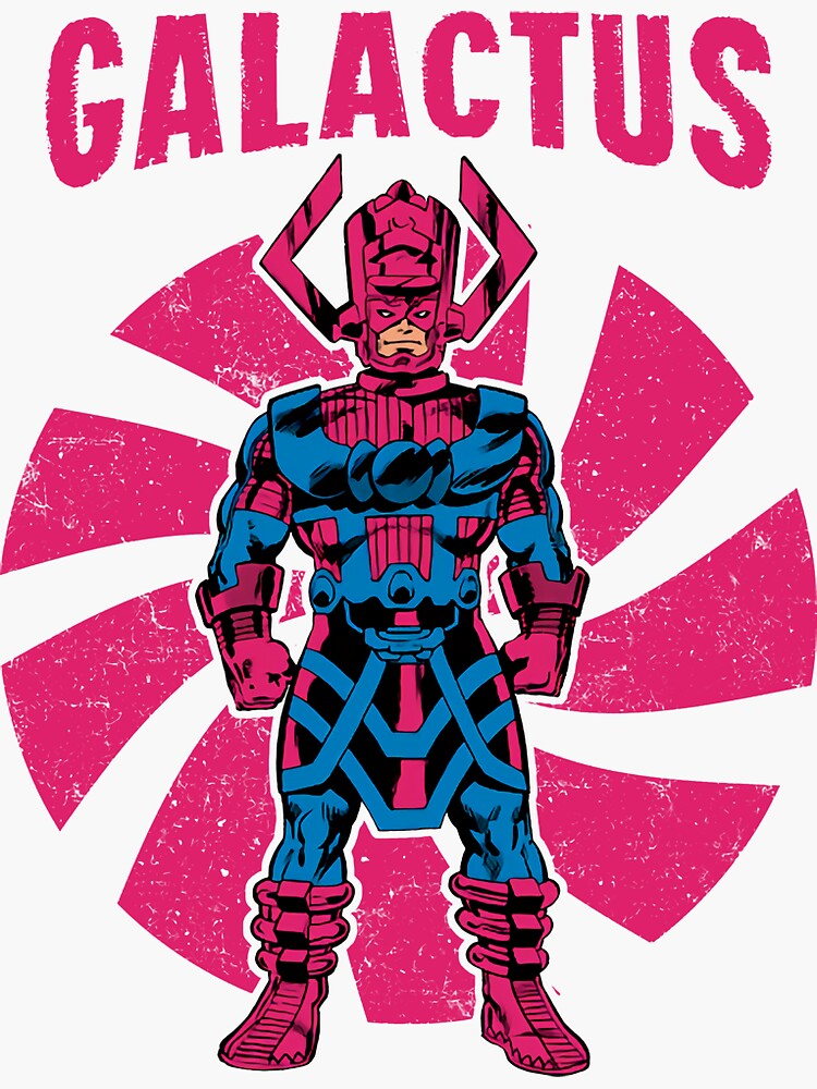 "Retro Galactus/Designs For Men and Women" Sticker for Sale by ...