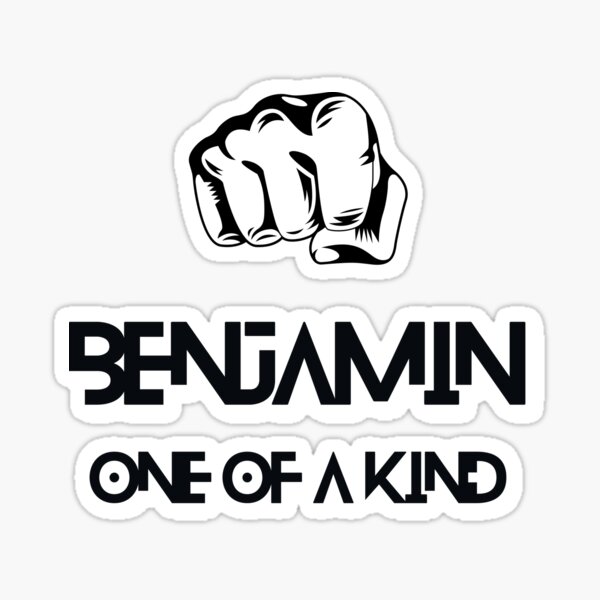 "Benjamin Name One of a Kind Birthday Anniversary, Appreciation Gift ...