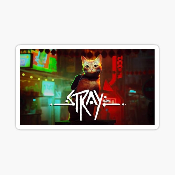 "Stray Game " Sticker for Sale by NasoYaslo | Redbubble