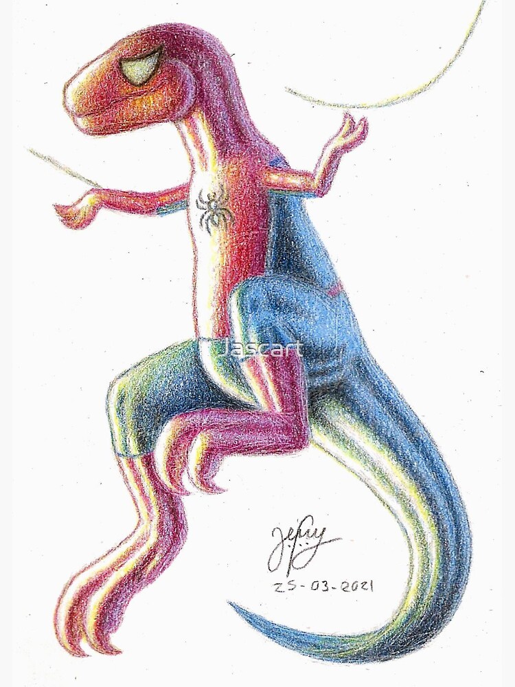 "spider-rex" Sticker for Sale by Jascart | Redbubble