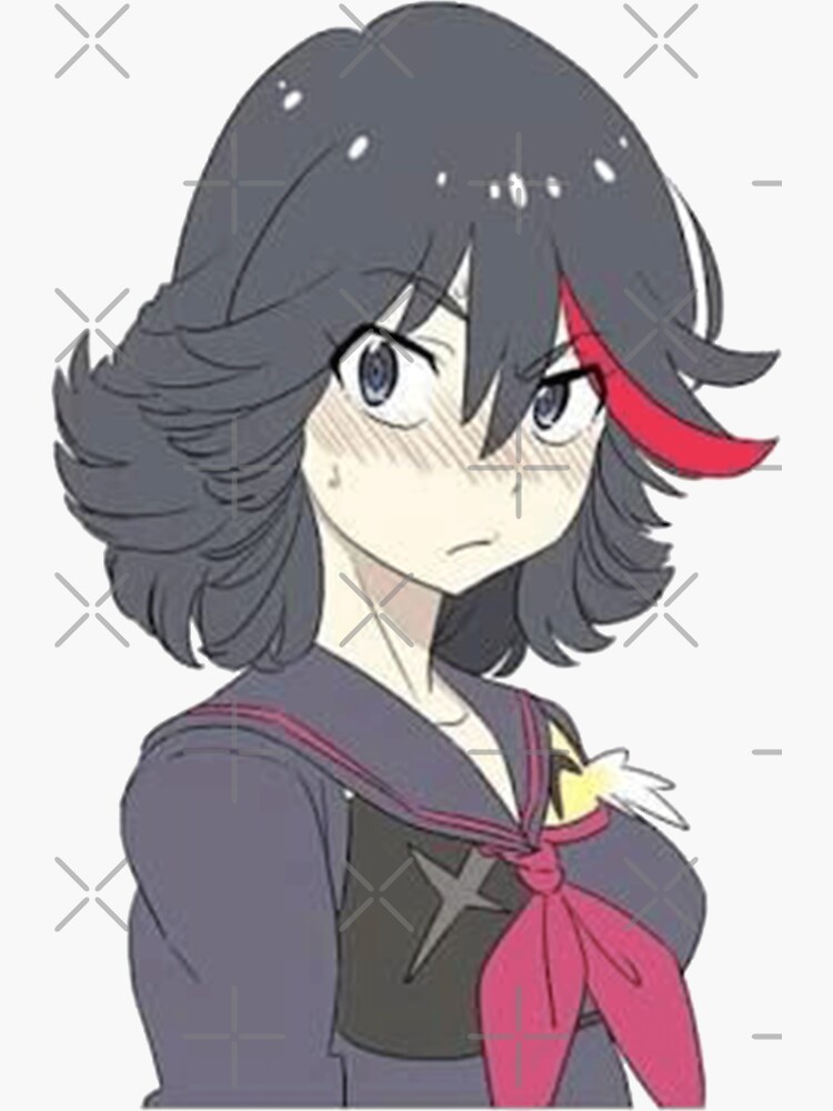 "Ryuko Matoi - Kill La Kill" Sticker for Sale by 1piecestore | Redbubble
