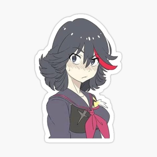 "Ryuko Matoi - Kill La Kill" Sticker for Sale by 1piecestore | Redbubble