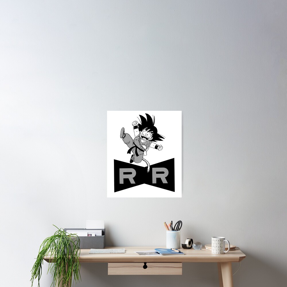 "Goku x Red Ribbon Army" Poster for Sale by Pyramid-Designs | Redbubble