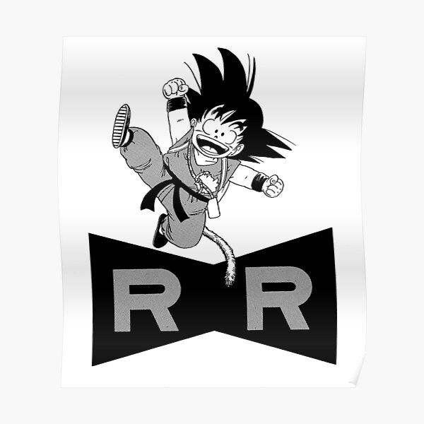 "Goku x Red Ribbon Army" Poster for Sale by Pyramid-Designs | Redbubble