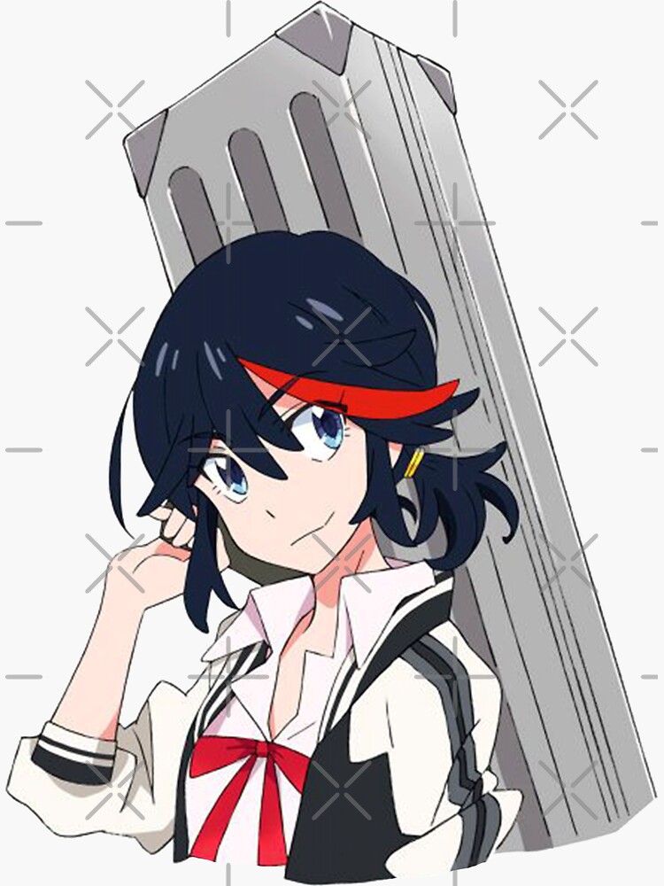 "Ryuko Matoi - Kill La Kill" Sticker for Sale by 1piecestore | Redbubble