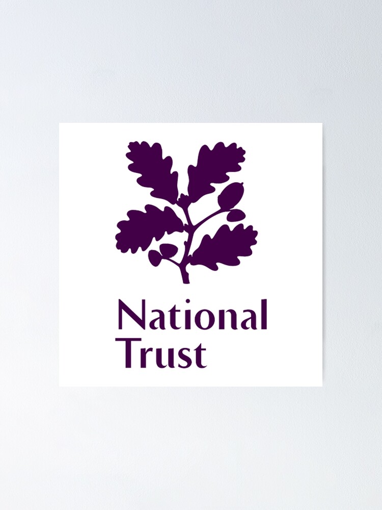"National Trust logo not English Heritage in purple ink colour" Poster ...