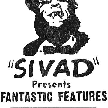 "Sivad and Fantastic Features" Sticker for Sale by ourkid | Redbubble